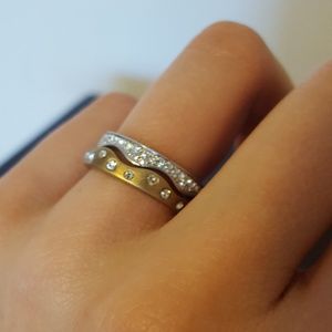 Swarovski | Jewelry | Swarovski Stacking Rings | Poshmark